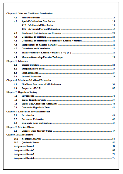Statistics (NET JRF)
